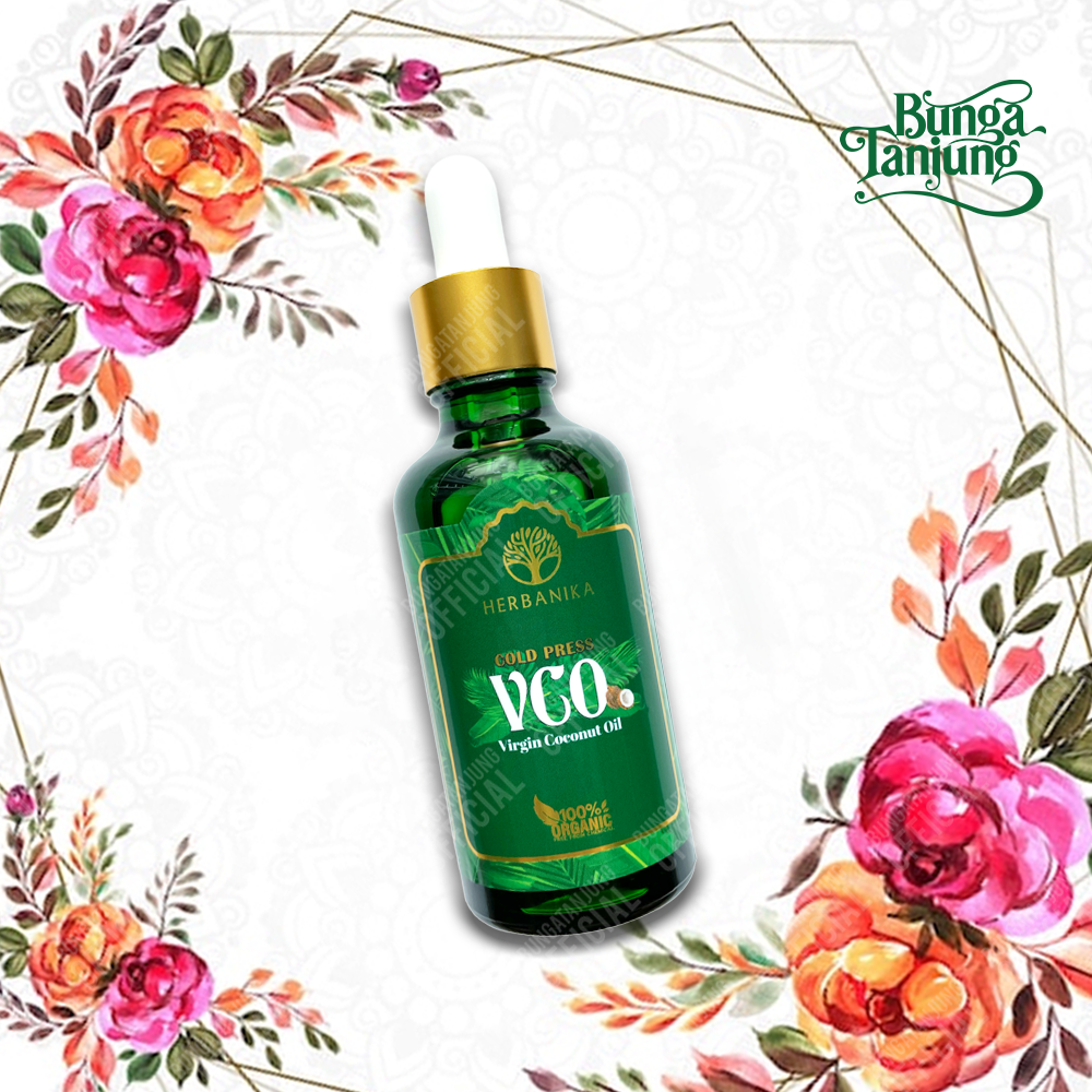 Herbanika Virgin Coconut Oil(VCO) Cold Press, 50ml – Bunga Tanjung Industries (KT0159429-P)